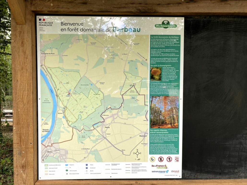 Forêt domaniale de Barbeau - Tourisme