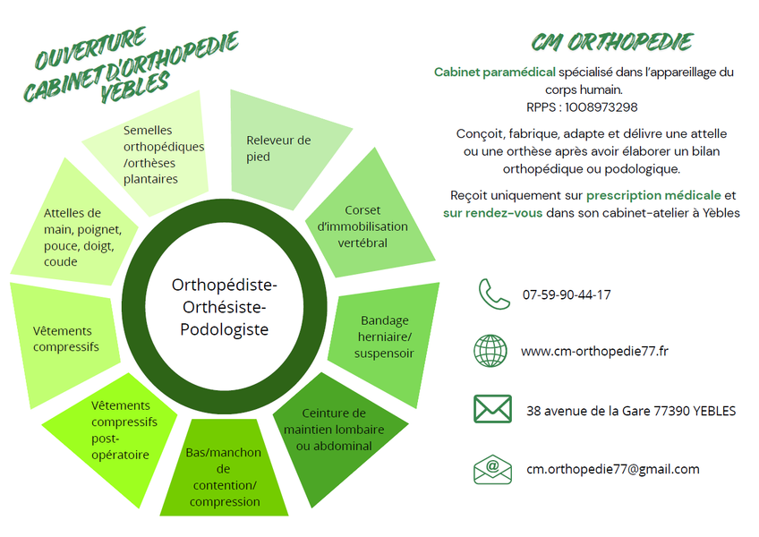 CM Orthopédie - Tourisme